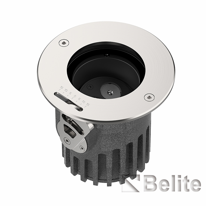 BELITE IP67 6W/8W 10W 6-12W CREE In-ground Uplight, Adjustable Depth ...